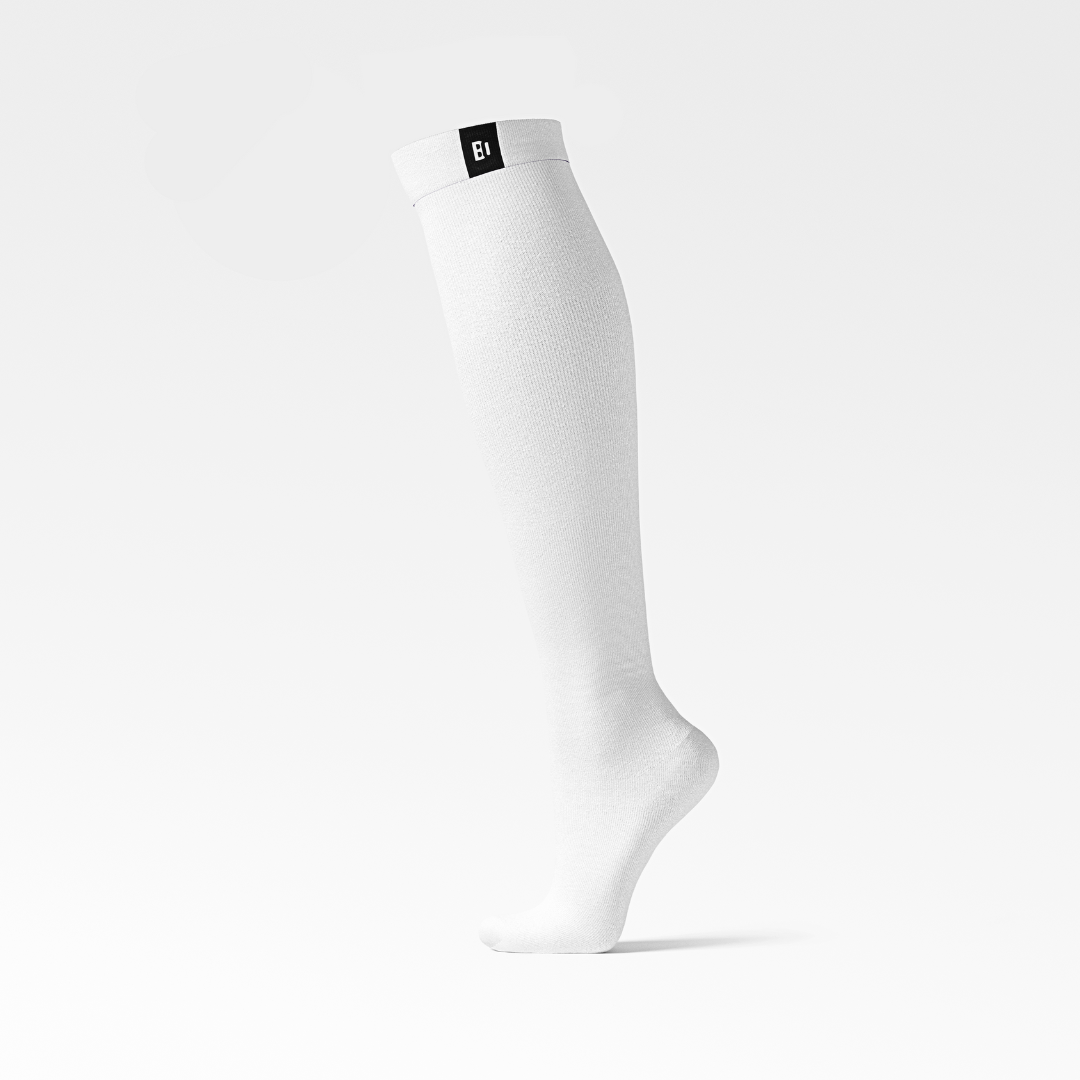 Core Prime– White Compression Socks